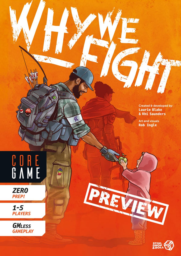 Why We Fight - Demo & Preview PDFs – Stop Drop and Roll Games